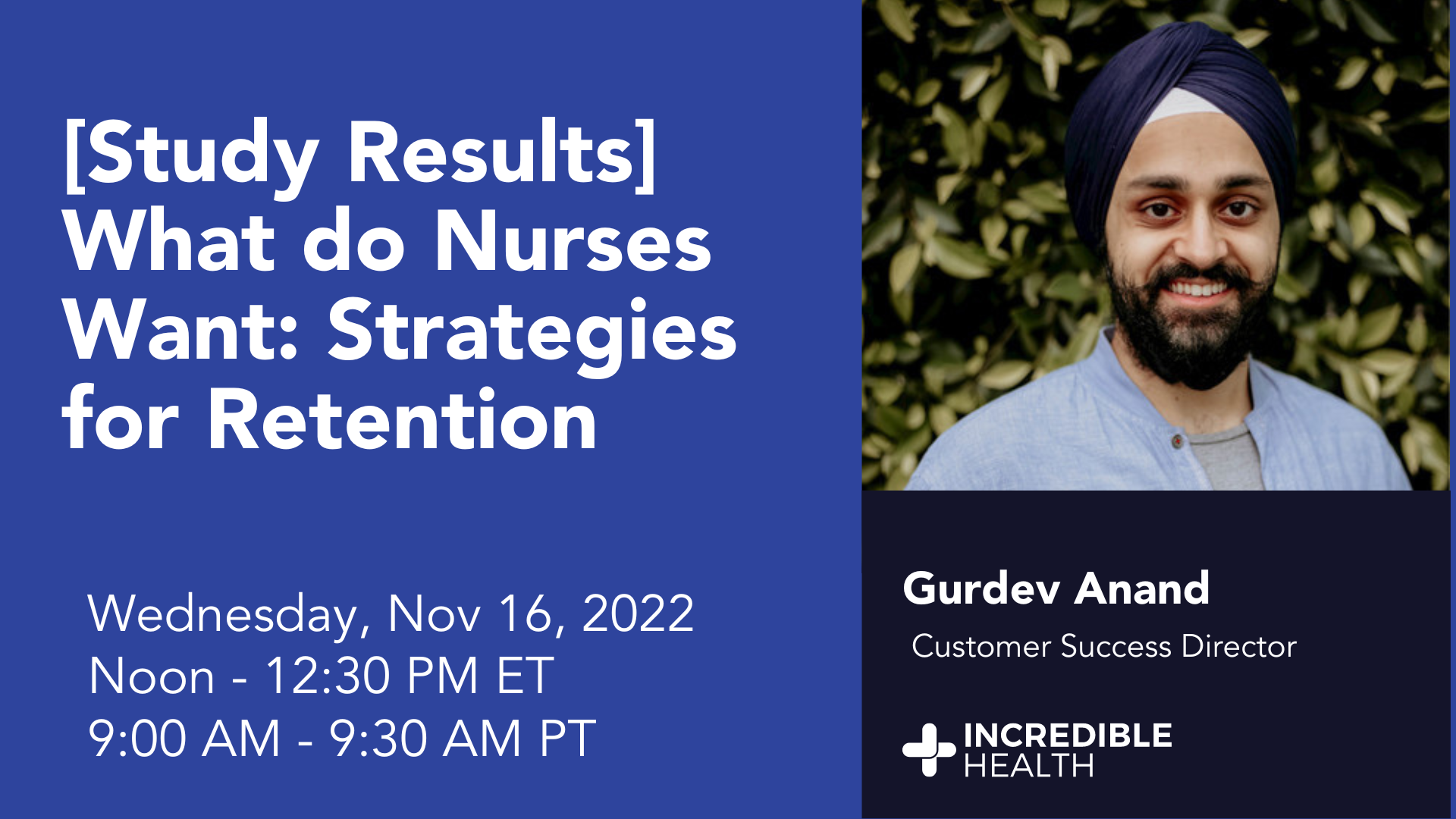 [Study Results] What do Nurses Want: Strategies for Retention